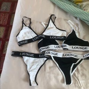 lounge | Intimates & Sleepwear | Lounge Set Of 2 Panties And Bras Size ...